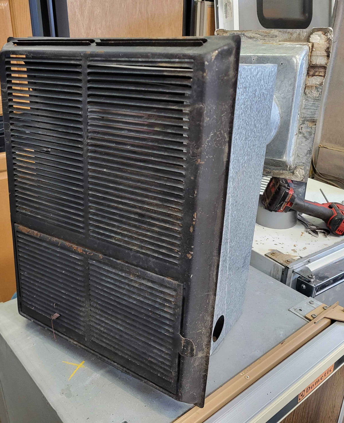 BRC-10A Gravity RV Furnace – 10,000 BTU Propane Heater (No 12V)