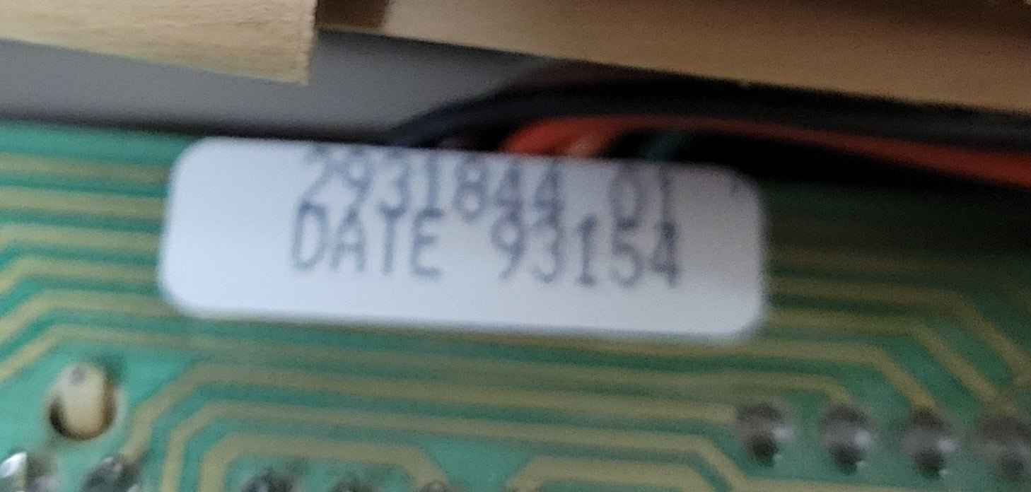 Dometic 2931844.01 Eyebrow Control Board From RM2611 RV Fridge