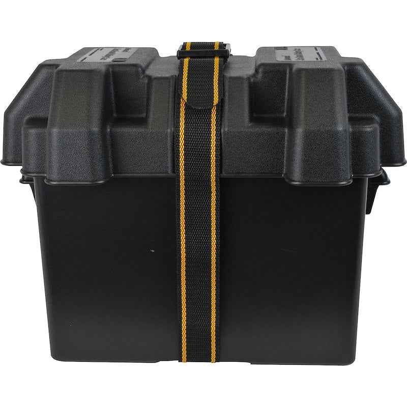 New Group 24 Battery Box With Hold-Down Strap Vented – Attwood 9065-1