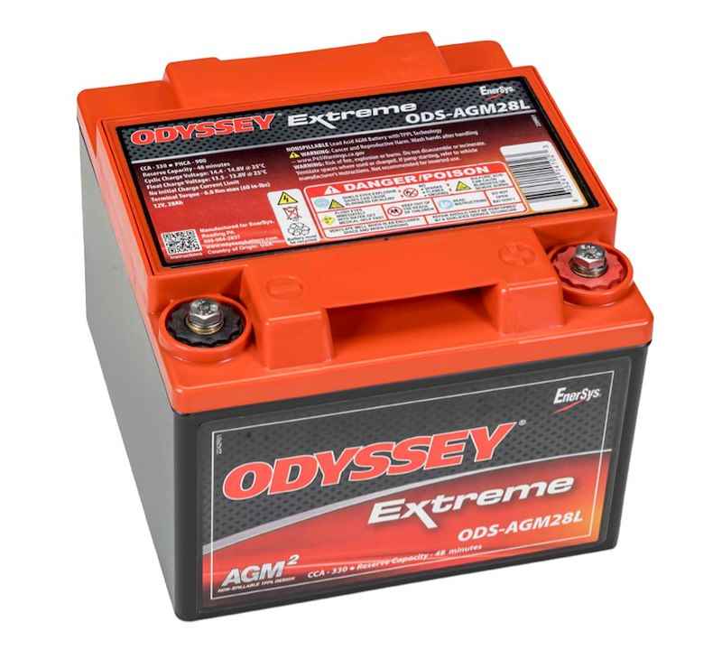 New AGM Powersports Battery Odyssey Group 28 28Ah 330CCA ODS-AGM28L