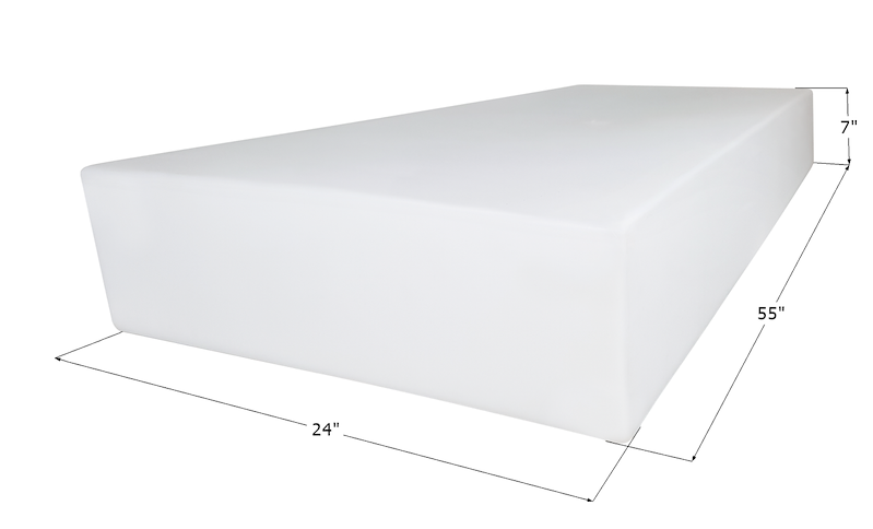 38 Gallon Fresh Water Tank 14709 – 55" W x 24" L x 7" H ICON